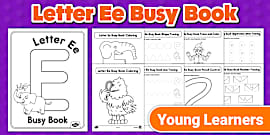 Letter Dd Busy Book