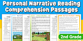 Second Grade Winter Reading Comprehension Pack