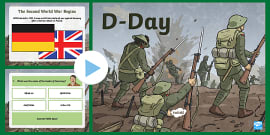 D-Day Landing Craft Diary Worksheet / Worksheet - Twinkl