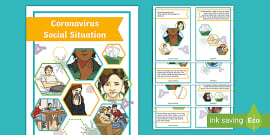 Coronavirus Pandemic Social Situations (teacher made)