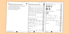 Year 2 Maths Assessment Pack Term 1 (teacher made)