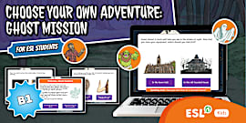 ESL Choose Your Own Adventure Island Mission [Kids, B1-B2]