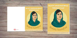 FREE! - International Women's Day Inspiring Women Greeting Card Pack