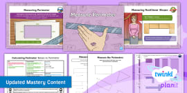 👉 PlanIt Maths Y5 Measurement Home Learning Activity Pack