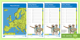 European Country Research Worksheet / Worksheet