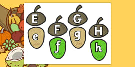 Autumn Adjectives (teacher made)