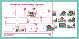 Describe the Gremlin Worksheet (teacher made) - Twinkl