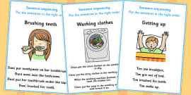 5 Step Sequencing Cards