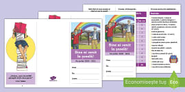 Model de pliant pentru prima zi de școală – Clasa a II-a