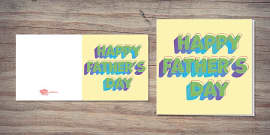 Father's Day Cards Activity Pack | KS1 | Primary Resources