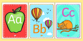 FREE! - Large Alphabet Display Posters for the Classroom