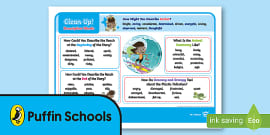 Clean Up! Word Cards (teacher made) - Twinkl