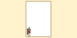FREE! - Roman Army Page Border - Printable Primary Resources