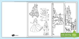 FREE! - Prince and Princess Getting Married Colouring Sheet