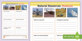 Mining of Mineral Resources (teacher made) - Twinkl
