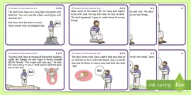 Jesus Temptation in the Desert PowerPoint- Lent, Ash Wednesday, bible story