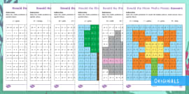 😊 KS1 Emoji Subtraction Code Breaker Worksheet