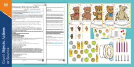 EYFS Maths Counting Challenge: Counting Shells - Twinkl