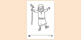 FREE! - Eating Something Spicy Colouring Sheet | Colouring Sheets