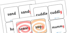 Adding Suffixes to Words Ending in 'y' Spelling Worksheet