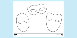 FREE! - Kookaburra Mask Colouring Sheet | Colouring Sheets | Twinkl
