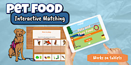 Preschool: Pets: Shadow Matching Game