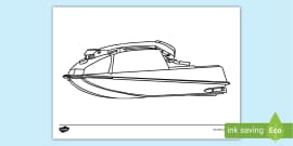 FREE! - Jet Colouring Page | Colouring Sheets (teacher made)