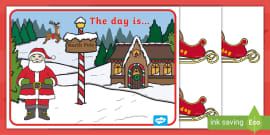 Christmas-Themed VIP of the Week Posters (Teacher-Made)