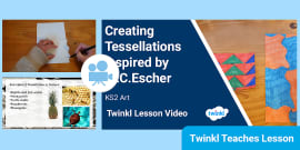 Tessellation In Nature PowerPoint (teacher made)