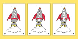 Editable Display Rockets (teacher made)