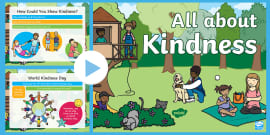 Being Kind PowerPoint - What It Means to Be Kind Lesson Plan