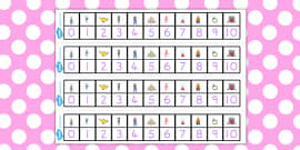 FREE! - Aladdin Number Track 0 20 (teacher made)