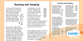 Twinkl Move - Y1 Gymnastics: Animals - Home Learning Tasks