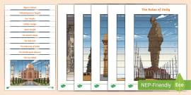 KS2 Labelled Political Map of India (teacher made)