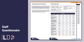 Student Voice Survey Yrs 0-3 Editable Proforma