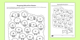👉 Odd and Even Number Mazes (teacher made)