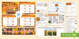 The Great Fire of Warwick Fact File Template - Twinkl