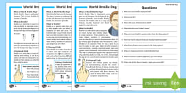 KS1 Helen Keller Differentiated Reading Comprehension Activity