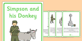 FREE! - Simpsons Donkey Portrait Page Borders- Portrait Page Borders