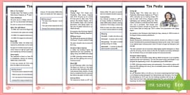 LKS2 Tim Peake Differentiated Reading Comprehension Activity