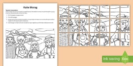 Isle of Struay Map | Katie Morag Group Colouring Activity