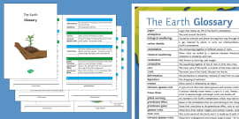 Structure of the Earth Worksheet - KS3 Chemistry - Twinkl