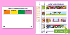 Colourful Semantics Cards - Teaching Resources