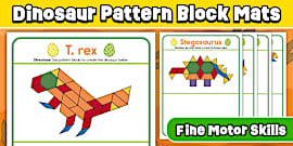 Transportation Pattern Block Challenge Cards