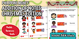 Addition of Philippine Money Worksheets | Grade 1 | Twinkl PH