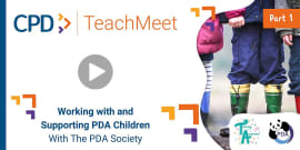 FREE! - TeachMeet Reflections - Working With and Supporting PDA Children in