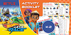 Hot Wheels Activity Sheets and Booklet [Ages 7-9] | Twinkl