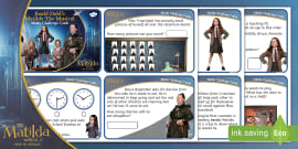 FREE! - Matilda Word Cards | Roald Dahl’s Matilda The Musical