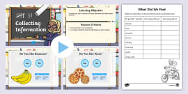 All About Data PowerPoint (teacher made) - Twinkl