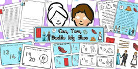 One Two Buckle My Shoe Sequencing (A4) (teacher made)